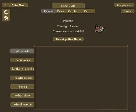 Meet Perchkit My New Mc And The 4th Mc Of Duskclan Rclangen
