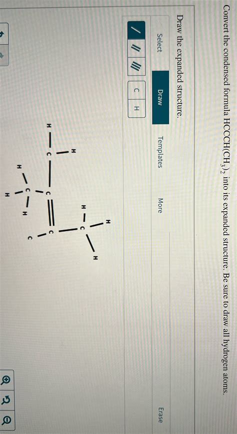 Solved Need Help Please Erase O I I U U U Convert The Condensed