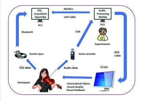 Setup Of The Experiment EEG Data And Audio Data From The Participant Download Scientific