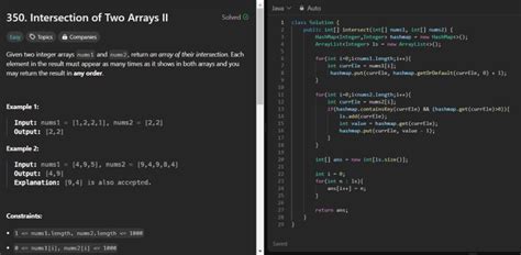 Guru Patel On Linkedin Day89 100daysofcode Hashmap Leetcode