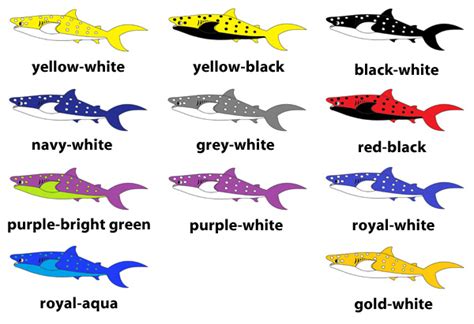 Shark Colour Code