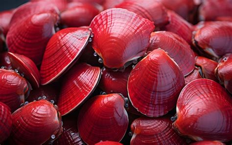 Premium Ai Image Elegant Shellfish Pattern Background Texture
