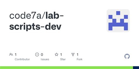 GitHub Code7a Lab Scripts Dev