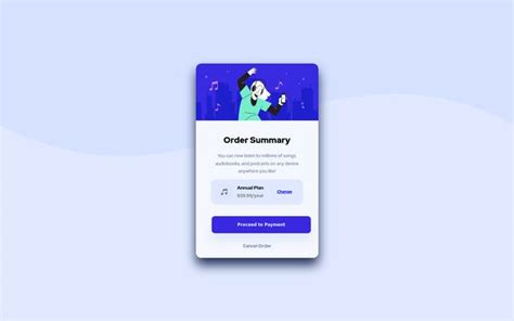 Frontend Mentor Order Summary Component Main Using Flexbox Coding Challenge Solution