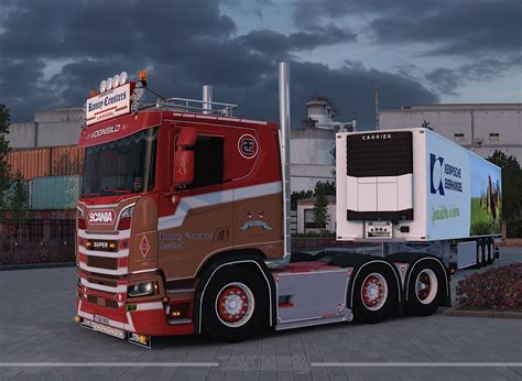 Scania R Flat Roof Ronny Ceusters Vedecar Kempische Eierhandel