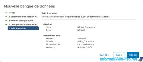 Create A Nfs 41 Datastore On Vmware Vsphere 67 Vmware Tutorials