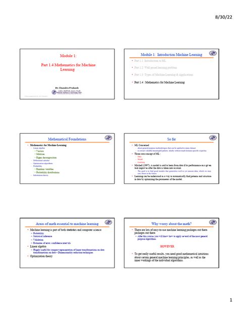 1 2 Maths Ml Pdf Vector Space Norm Mathematics