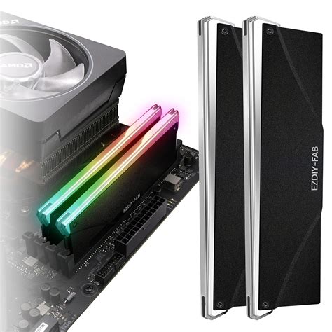Ezdiy Fab 5v Argb Memory Ram Cooler Ddr Heatsink For Diy Desertcart India