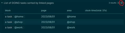 Grouping Query Results By Reference Queries Logseq