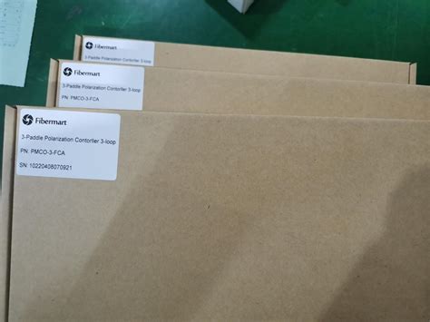 3 Paddle Polarization Fiber Controller 3 Loop Fiber Mart Com