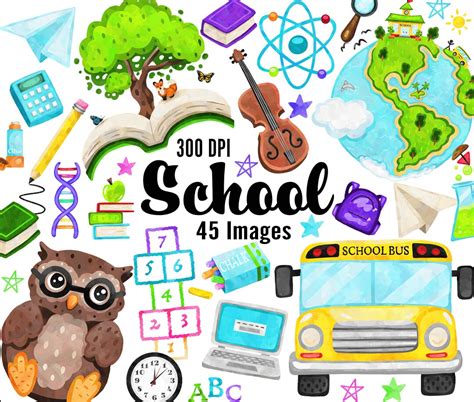 School Related Clip Art