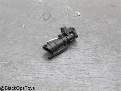 Black Acog Scope Blackopstoys