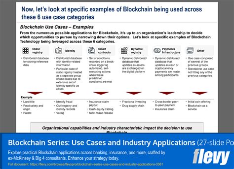 Blockchain Series Use Cases And Industry Applications PPT Slide Deck