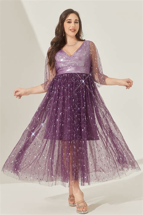 Plus Size Purple Dresses Flycurvy Plus Size Purple Dresses Flycurvy