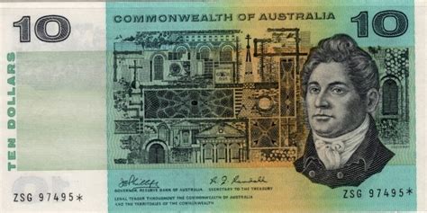 Australian Decimal Paper Issue Star Banknote Zsg 57495 The Right Note