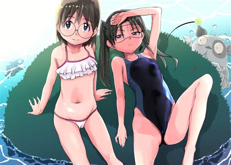 Amasawa Yuuko And Okonogi Yuuko Dennou Coil Drawn By Sasaki Bullet Danbooru