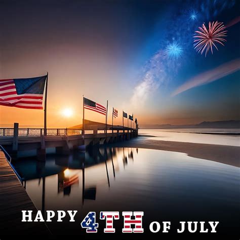 Premium Ai Image Happy 4th Of July Greetings Happy Independence Day