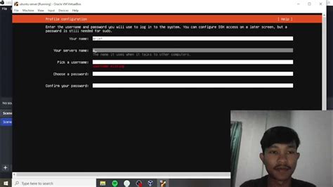 instalasi linux ubuntu server di virtualbox youtube