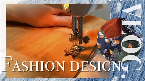 Vlog 패디과 졸업패션쇼 브이로그 마지막 Ep 봉제부터 한땀한땀 장인정신까지 Youtube