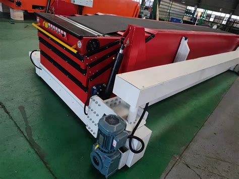 Automatic Loading Unloading Telescopic Belt Conveyor Mobile On Motorized