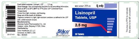Pill Identifier Lisinopril Size Shape Imprints And Color
