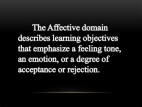 SOLUTION Bloom S Taxonomy Affective Domains Studypool