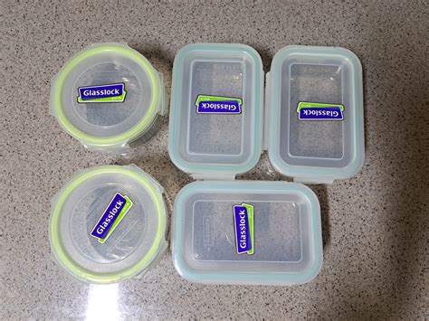 글라스락 반찬통 5개 당근 중고거래