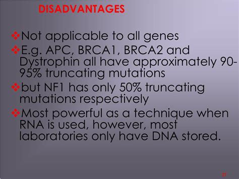 PPT Methods For Detection Of Un Known Mutations BRCA PowerPoint Presentation ID