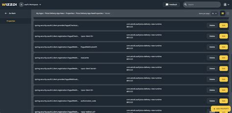 Pizza Delivery App Wizzdi