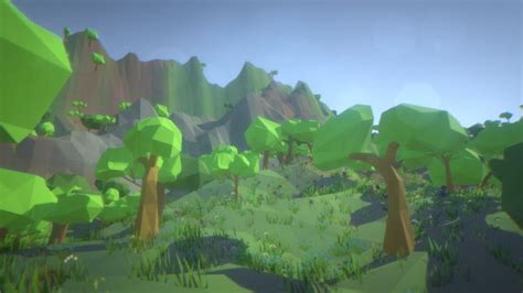 Dcg Lowpoly Terrain Shader Terrainlowpolydcgshaders Terrain Presentation Templates Layout