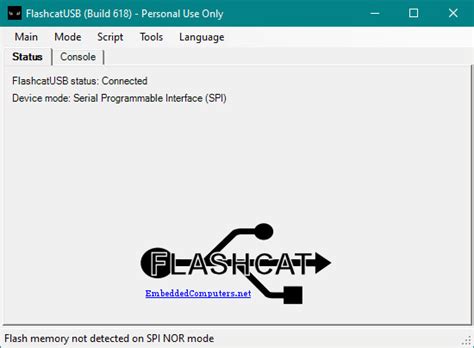 help connecting msi jspi1 cable via adapter with flashcat classic to an