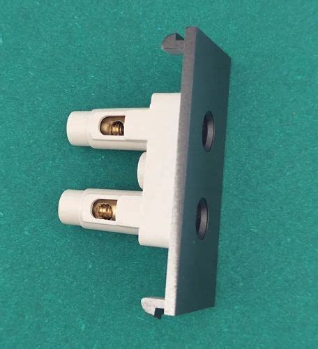 Grey 2 Pin Modular Socket At Rs 17 50 Piece 2 Pin Socket In New Delhi