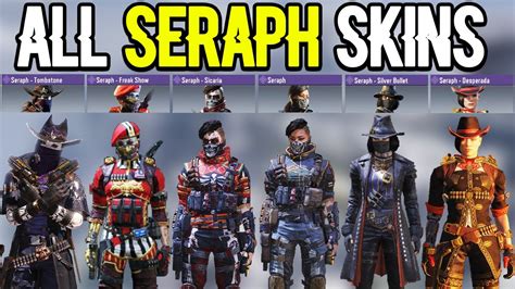 Showcasing All Seraph Skins Inside Of Call Of Duty Mobile Season 13