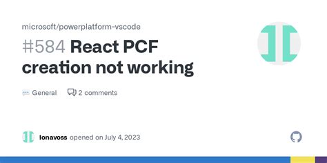 React Pcf Creation Not Working Microsoft Powerplatform Vscode Discussion Github