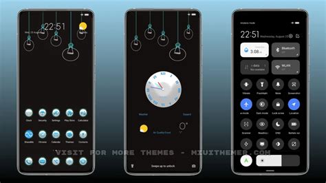 Minimal Bulb MIUI Dark Theme For Xiaomi And Redmi Devices MIUI Themer