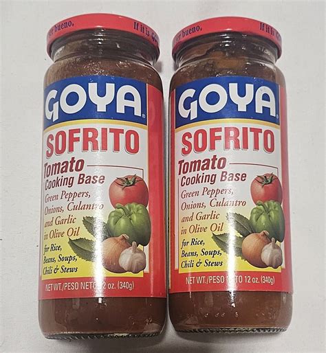 Goya Sofrito Tomato Cooking Base 12 Ounces 28pack Of 3 29 For Sale