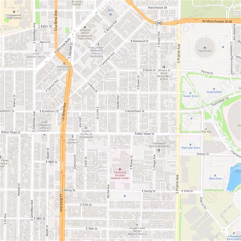 Inglewood Modern Atlas Vector Map [1 10k] Boundless Maps