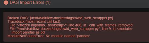 Python Modulenotfounderror No Module Named Pandas In Apache