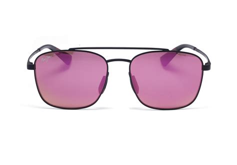 Optik Tunggal Maui Jim Mj645 Piwai Af 02a Matte Black Pz 58