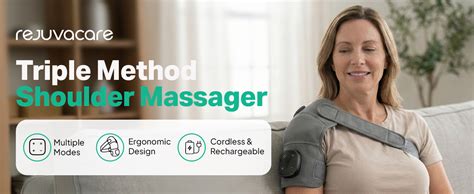 Rejuvacare Triple Method Shoulder Massager User Manual