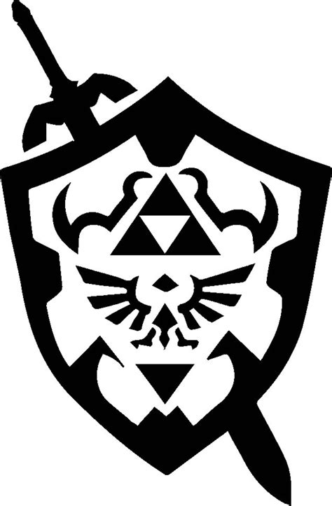 Hylian Shield Png Etsy
