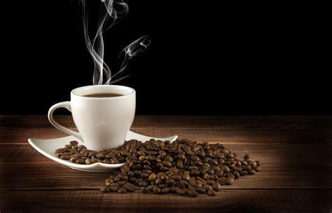 Morning Bliss 4k Ultra Hd Steaming Coffee And Rich Beans Delight