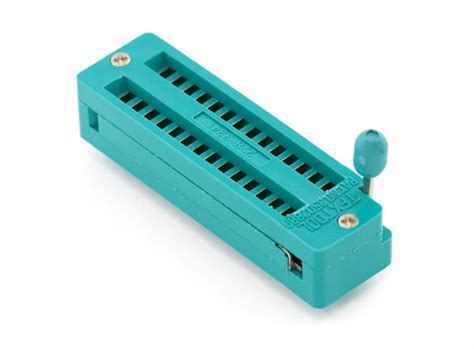 Zif Socket 28 Pin Wide Body Universal Test Dip Ic Connector Main Store