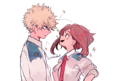 Bakugou Katsuki X Uraraka Ochako Boku No Hero Academia Naruhina