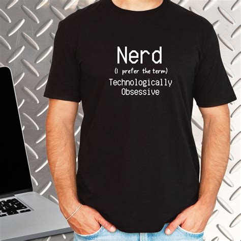 Nerd T Shirt Funny Nerd Definition Tee Computer Programmer Shirt