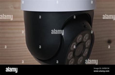 CCTV Camera Rotates And Follow The Object Security Camera Surveillance Stock Video Footage Alamy