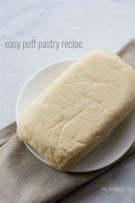Easy Puff Pastry Dough Recipe