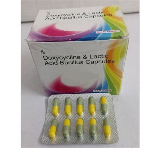 Doxycycline Lactic Acid Bacillus Capsules At ₹ 140 Box Ludhiana Id