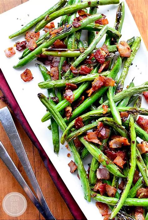 15 Minute Green Beans And Bacon Easy Side Dish