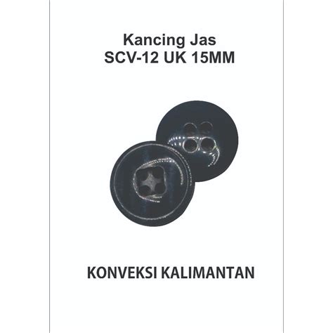 Jual Kancing Scv 12 Kecil Kancing Jas Kancing Baju Kancing Kemeja Per 6 Pcs Shopee